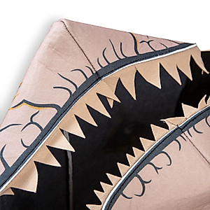 Ukonic Jurassic World Open-Mouth T-Rex Clothes Hamper, Laundry Basket | Storage Organizer for Blankets, Toys