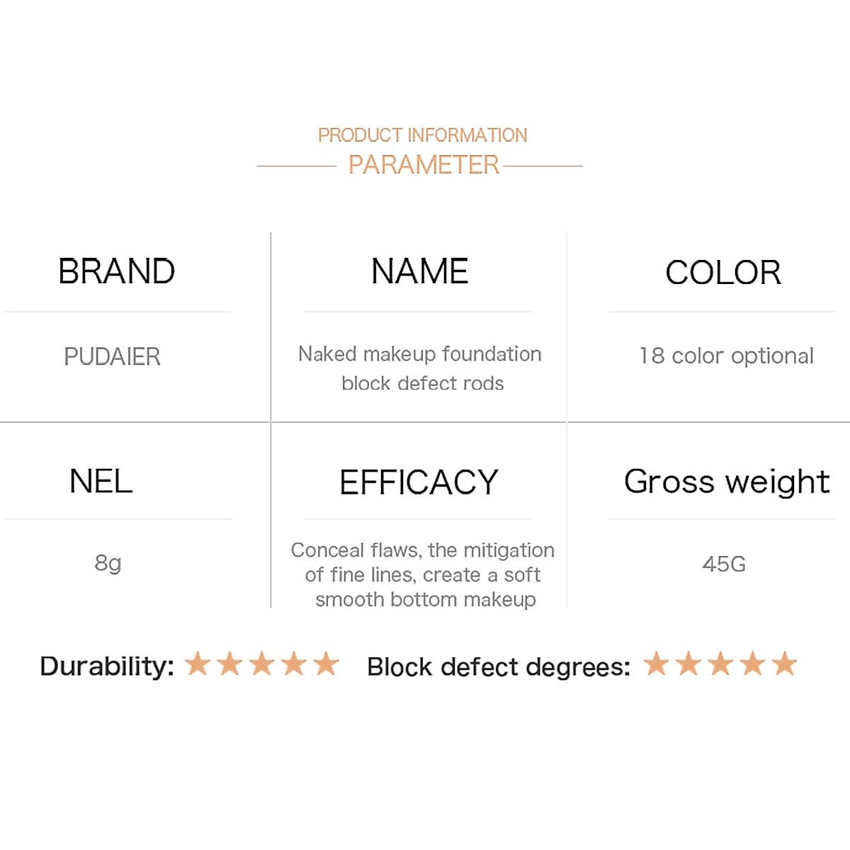 Studio Fix Perfecting Matte Foundation Stick Makeup, Full Coverage Foundation Stick for Flawless Finish, Waterproof & Sweat-proof, Long-lasting Foundation, 07, 0.28 Oz(Pack of 1)