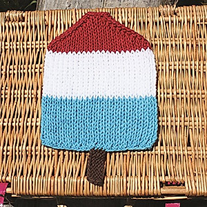 Lily 10201818705 Sugar 'N Cream Super Size Solid Yarn, 4oz, Gauge 4 Medium, 100% Cotton - Red - Machine Wash & Dry,Big Ball