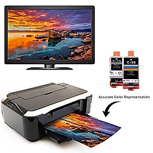 Limeink 5 Pack Black PGI-35 Compatible Ink Cartridges Set Use for PIXMA iP100 PIXMA iP110 Series Printers 1509b002 1511B002