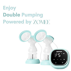 Zomee Air Tubes & Connectors for Z2 Breast Pump(2-Pack 80 CM) Durable & BPA-Free Replacement Tubing Parts