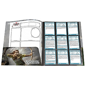 Ultra-Pro 194593 Accessories Dungeons & Dragons Class Folio Paladin, Multicoloured, 18598