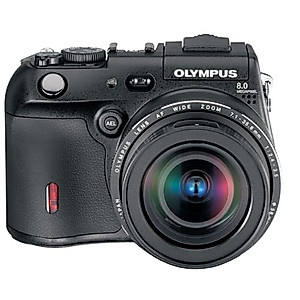 Olympus C-8080 8MP Digital Camera with 5x Optical Wide Zoom