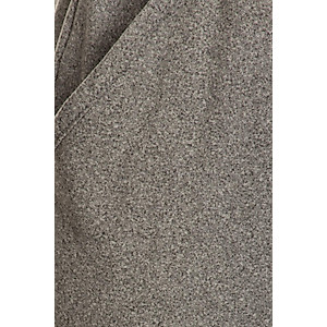 Leggings Depot Womens Relaxed fit Jogger Pants - Track Cuff Sweatpants with Pockets, Heather Grey, Medium