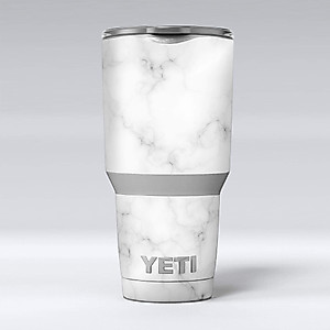 Design Skinz Slate Marble Surface V54 - Skin Decal Vinyl Wrap Kit Compatible with The Yeti Rambler Cooler Tumbler Cups