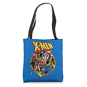 Marvel X-Men Animated Series Retro 90s Tote Bag