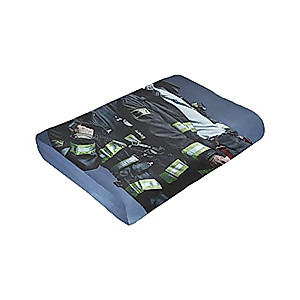 Comfortable Ultra-Soft Micro Fleece Blanket,Kelly Severide Fleece Blankets for Sofa Bed Travel 50"X40"