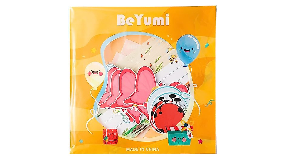 BeYumi 60Pcs Insects Name Tags for Classroom Decor