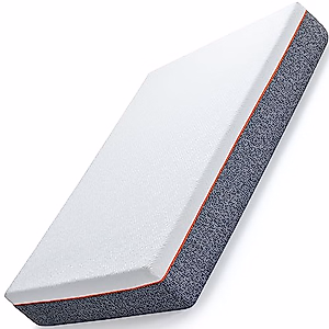 Marsail Queen Mattress, 10-inch Gel Memory Foam Mattress, Medium-Firm Queen Mattress in a Box for Pressure Relief & Support, Breathable Cooling Queen Size Mattress with Zippered Cover