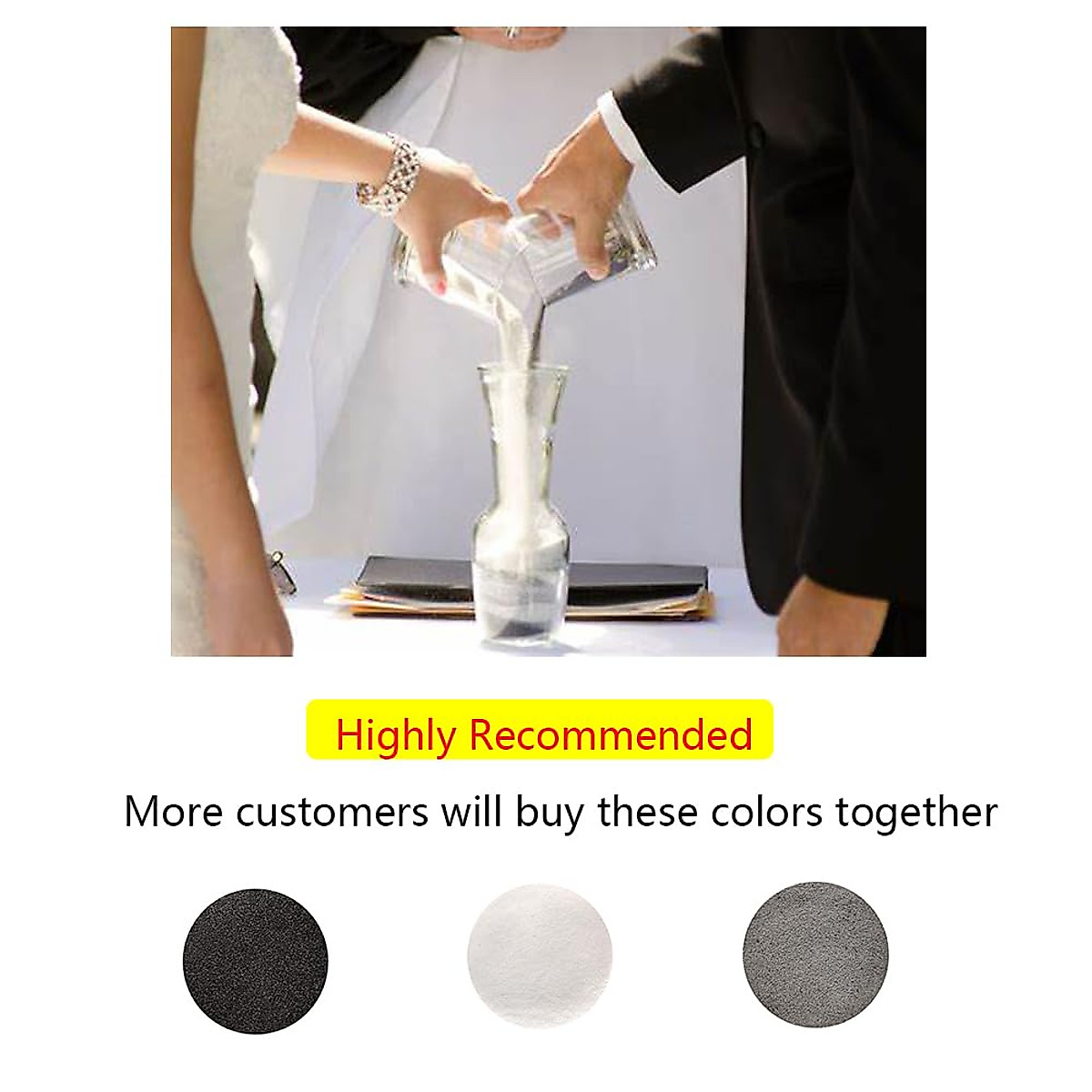 HappyFiller Wedding Ceremony Sand Fine Unity Sand for Crafts,Vase Filler,Home Decor Accents Decoration,Refill Replacement,Zen Garden Incense Holder,Drawing Material,28 OZ Light Burgundy