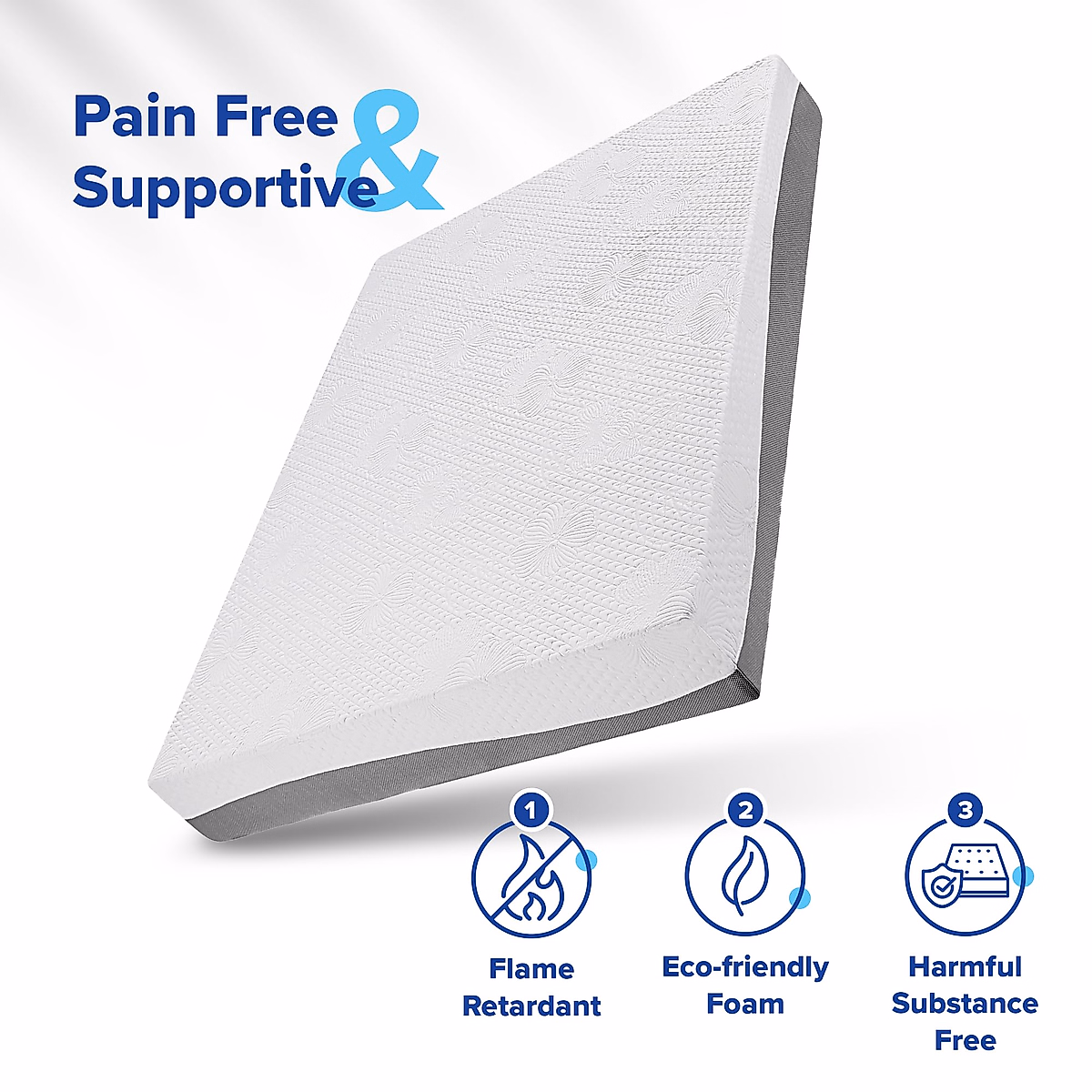 Olee Sleep 10 inch Aquarius Memory Foam Mattress - Twin