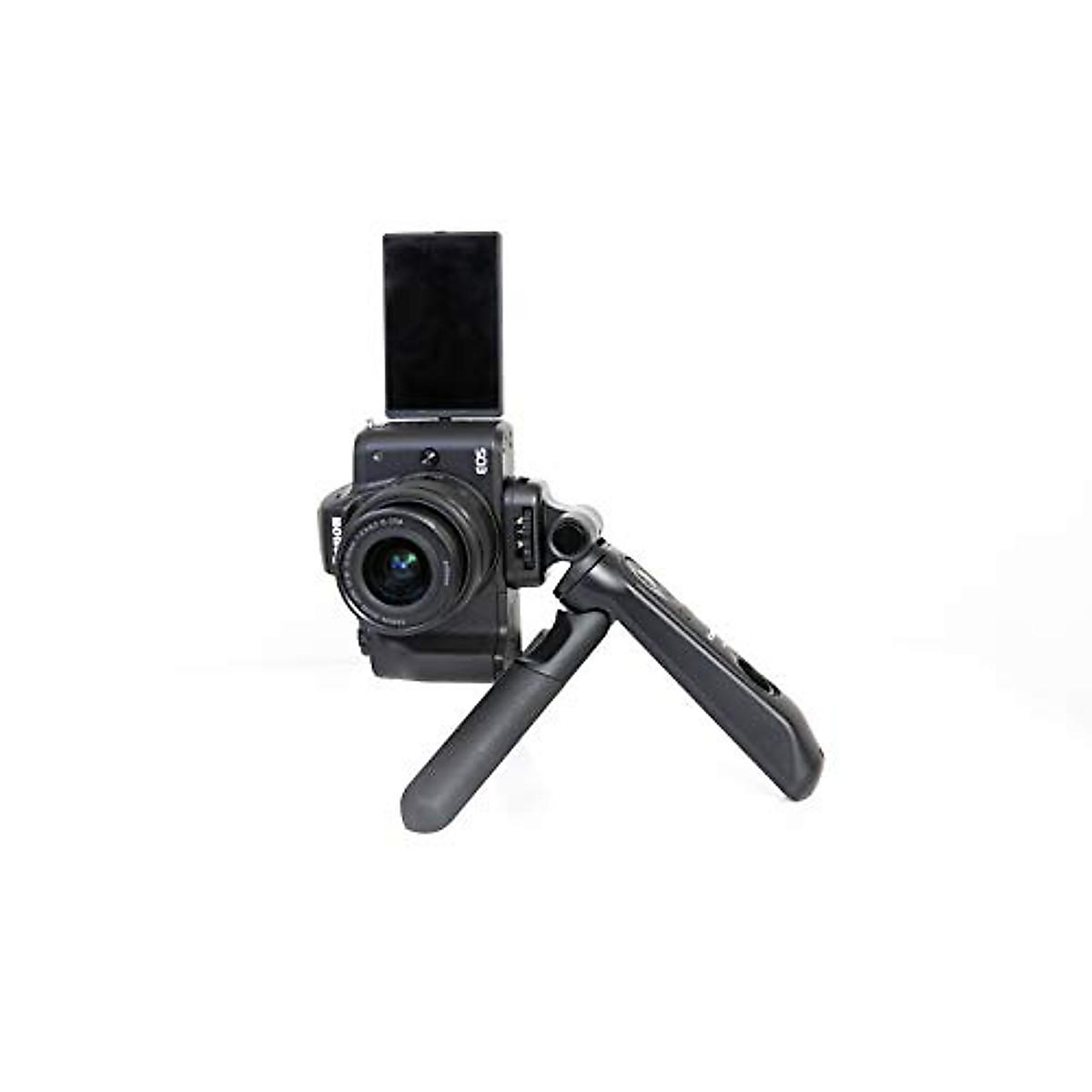 Canon EOS M50 Mark II Content Creator Kit, Mirrorless 4K Vlogging Camera Kit Includes EF-M 15-45mm Lens, Tripod Grip, Stereo Microphone