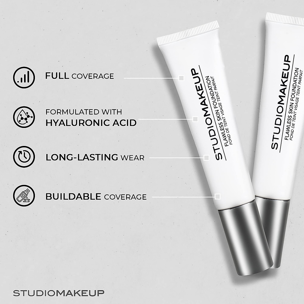 StudioMakeup Flawless Skin Foundation-Honey