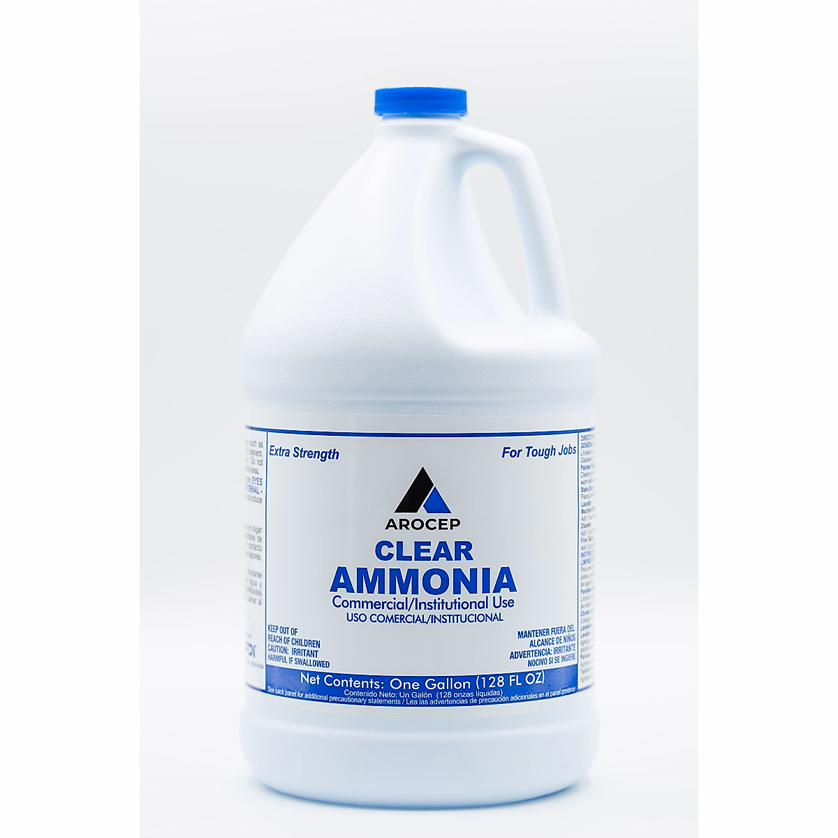 CPDI Clear Ammonia Cleaner Liquid, 1 Gallon, Multipurpose, Multi-Surface Cleaning Solution Removes Grease, Hard Water Stains, and Odors, Kitchen and Bathroom Use