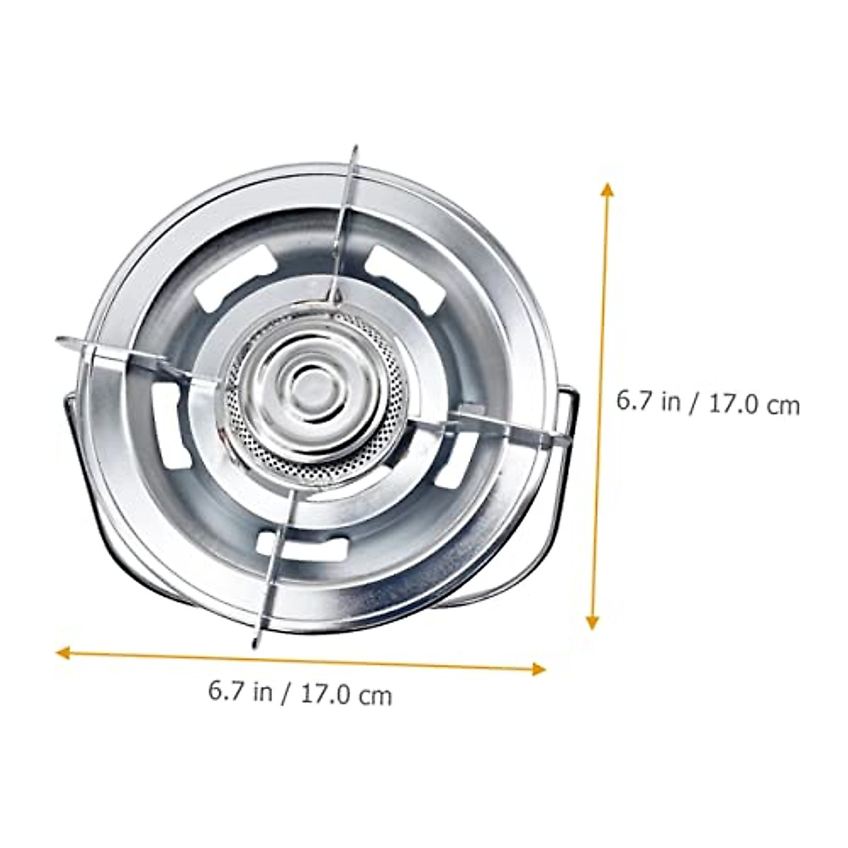 INOOMP Liquefied Gas Burner Single Burner Propane Stove Camping Stove Burner Camp Stove Mini Wood Portable Gas Stove Small Gas Stove Portable Travel Butane Stove Middle East Zinc Alloy