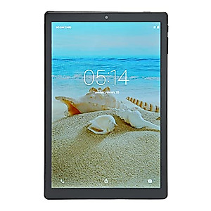 Honio 10 Inch Tablet, Octa Core CPU 100‑240V 4GB RAM 64GB ROM Tablet PC Gaming IPS (US Plug)