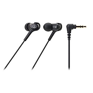 Audio-Technica Balanced Armature type Inner Ear Monitor Headphones Black ATH-CKB50 BK