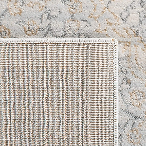 SAFAVIEH Isabella Collection Area Rug - 10' x 14', Cream & Beige, Oriental Design, Non-Shedding & Easy Care, Ideal for High Traffic Areas in Living Room, Bedroom (ISA919B)