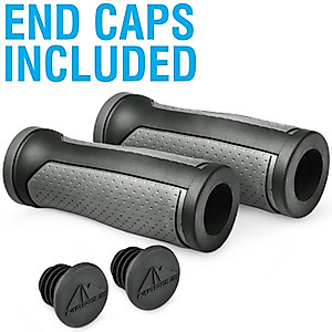 Marque Twist Shifter Handlebar Grip - Bike Handlebar Grips Designed for Twist Shifter 90mm (Gray)
