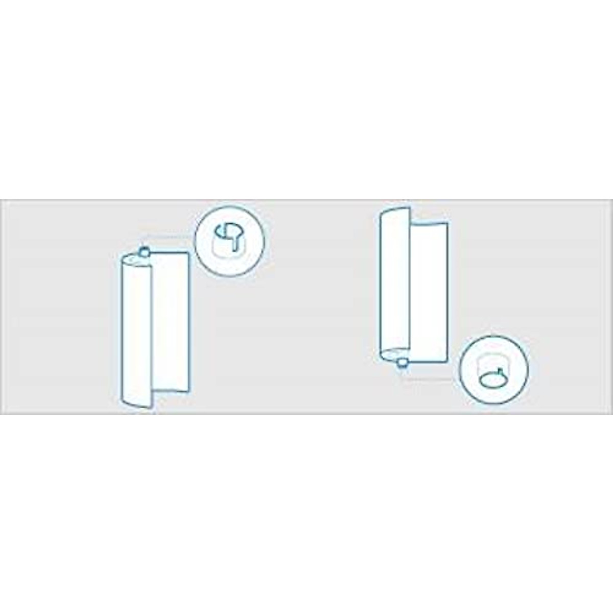 Unicel FG1004 Universal Vertical Full Grid DE Filter Replacement with 48 Square Feet of Filtration Media for Pool DE Filter Grids (8 Pack)