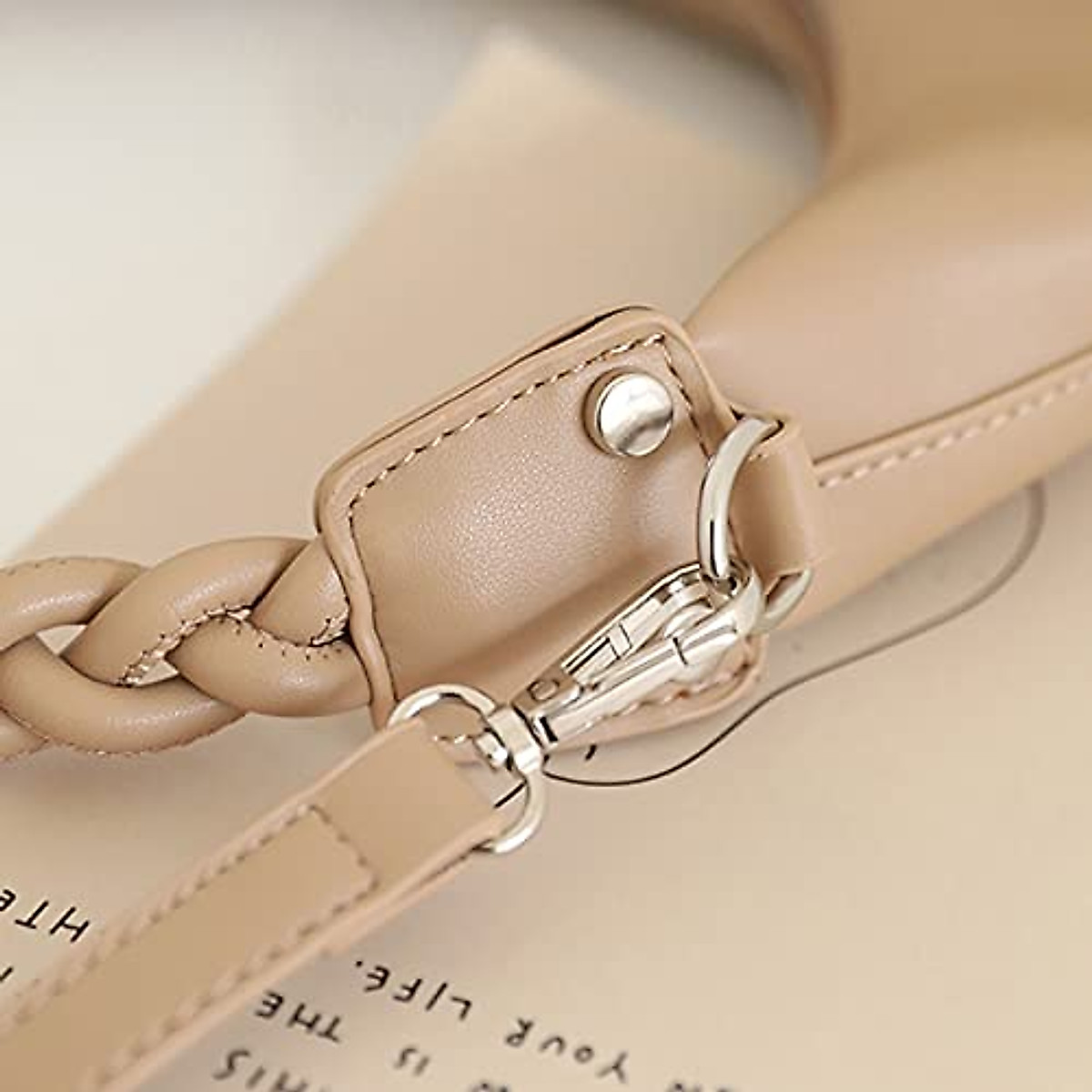 PS PETITE SIMONE Hobo Handbags for Women Medium Crossbody Bags Shoulder Purse Trendy Purses for Women 2023 Woven Bag