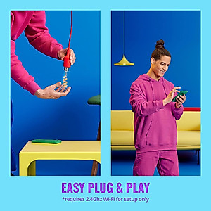 WiZ Connected 60W ST19 Tunable White Filament LED Smart Light Bulbs - Connects to Your Wi-Fi - E26 Smart Bulb - Control with Voice or App + Activate with Motion - Matter Compatible - 1 Pack