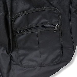 WUQIMUSC Cello Gig Bag soft case bag with Strong Straps Handle Practical Rainproof soft cello bag for 4/4 3/4 Cello,Black color