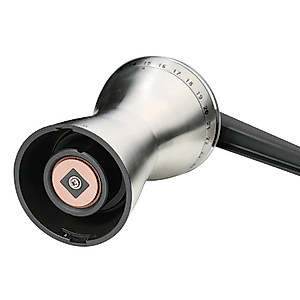 Zassenhaus Manaos Manual Coffee Grinder - Stainless Steel Mill - 2.5 Ounce, 9.5-Inch Hand Bean Grinder for Fresh Coffee