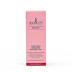 Sukin Certified Organic Rosehip Oil, 1.69 Ounces