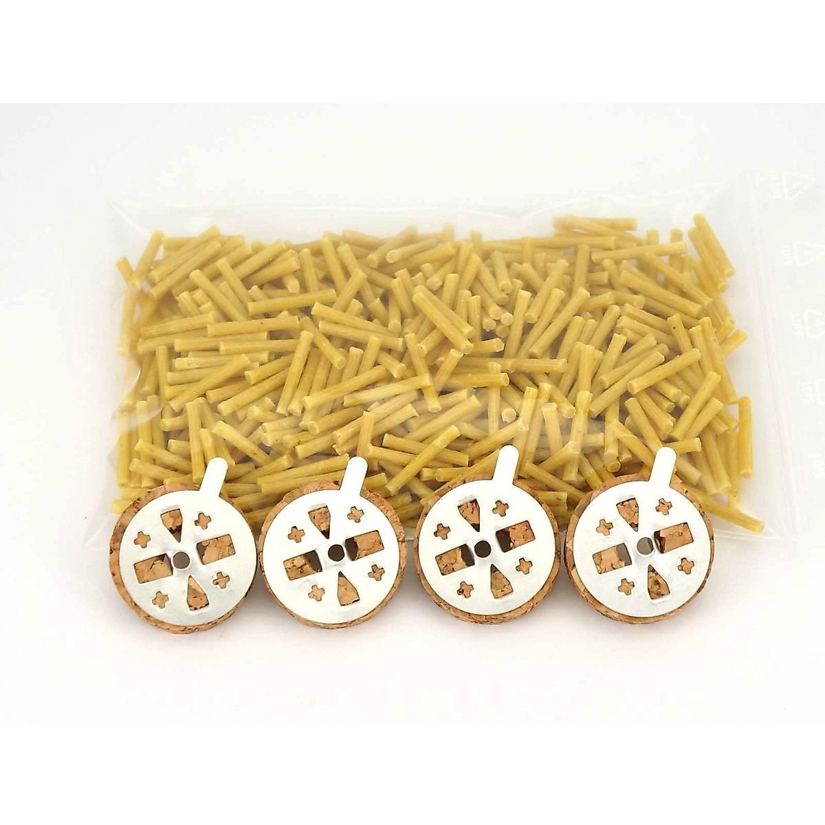 Beeswax Candle Wicks for Orthodox Vigil Oil Lamps, Floating Candles, Cork Floats, Home Altar