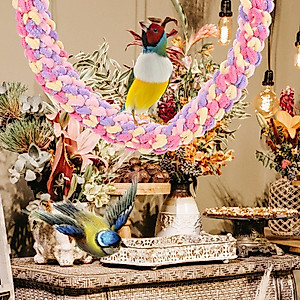 Totority Hammock Swing Ferret Toys Sugar Glider Toys, Hamster Toy Cage Rat Rope Toy Sugar Glider Toy Bird Rope Perch Swing Toy for Climbing/Exercising Hammock Swing Ferret Toys