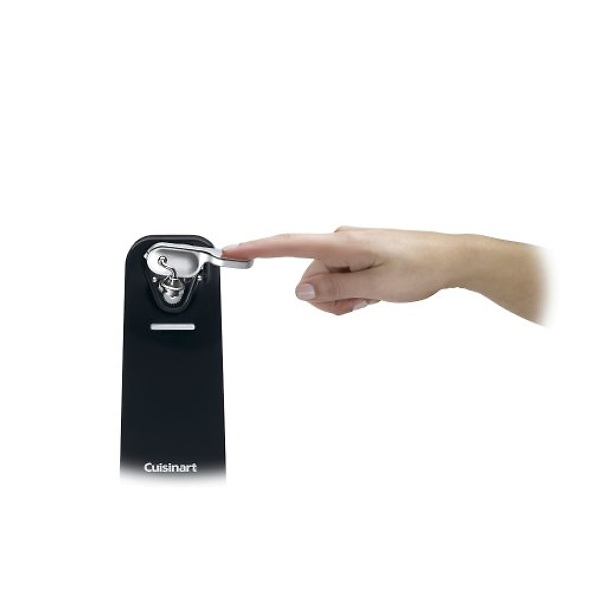 Cuisinart CCO-50BKN Deluxe Electric Can Opener, Black & Swing-A-Way Portable Can Opener, Black 7-Inch