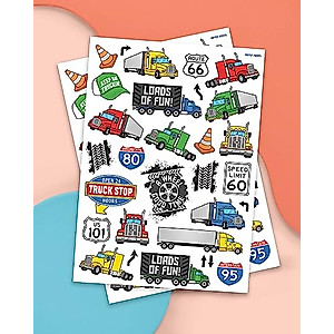 xo, Fetti Truck Car Party Temporary Tattoos - 48 Silver Foil Styles | Truck Birthday Party Supplies, Boys Pick Up Truck Party Favors, Car Temp Tats, Arts and Crafts