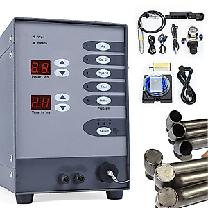 100W Automatic CNC Pulse Argon Spot Welder, Repair ARC Laser Machine Soldering Kit Iron Kits Hot Station Electronics Repair Tools GDAE10 Torch Welding Accessories Jewelry DIY Tool