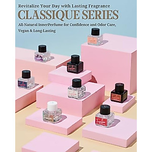 Foellie] eau de cherry blossom - Feminine Inner Beauty Perfume (for Underwear), Sweet Cherry blossom Scents Fragrance, 5ml(0.169 fl oz)