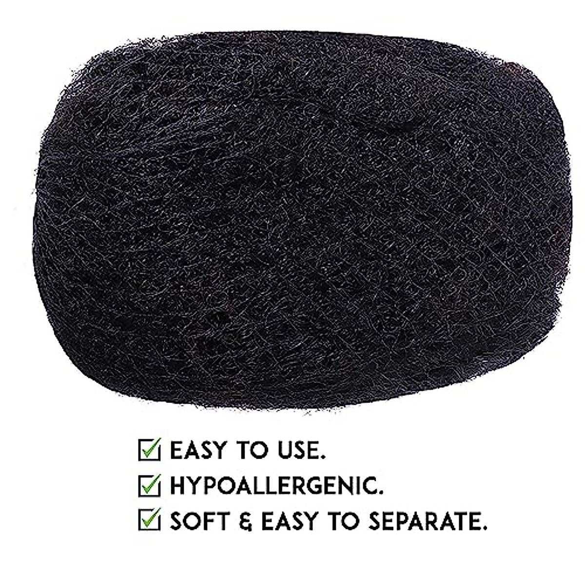 Perfect Tranzitions Afro Kinkys Human Hair Bundle For Making,repairing & Bulking Locs 8 Inch Long Afro Kinky Bulk Human Hair For Locs 100% Natural Kinky Human Hair For Twisting & Braiding 1Oz