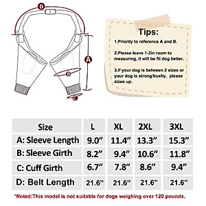 HDKUW Dog Elbow Protector for Calluses,Dog Recovery Suit for Front Legs,Cone Collar Alternative to Stop Licking Elbow Wounds,Elbow Cover Sleeve for Small Medium Large Dog Floral L