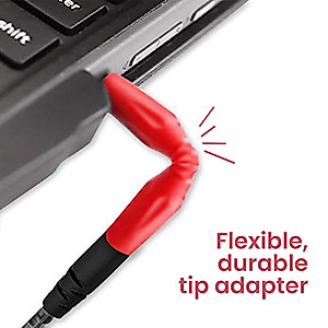 Brenthaven Edge Rugged Wired Over Ear Headphones with Mic, 3.5mm Jack, Long Tangle Free Cord - Comfortable, Durable, Lightweight and Drop Tested for Kids, K-12 Students, Classroom, School Use - Gray