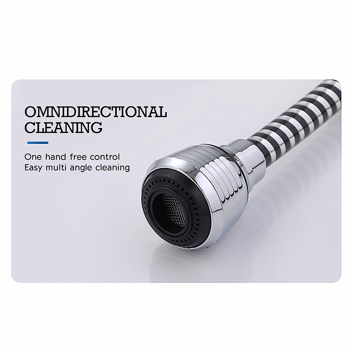 360 Degree Flexible Faucet Nozzle Sink Faucet Spray Water Out Small Faucet