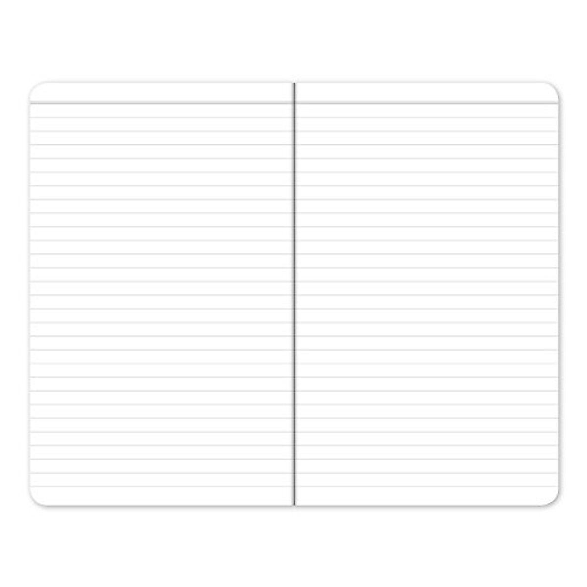 Field Notebook/Journal - 5"x8" - Combo Colors - Lined Memo Book - Pack of 6