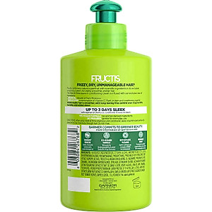 Garnier Fructis Sleek & Shine Intensely Smooth Leave-In Conditioning Cream 10.2 oz (Pack of 3)