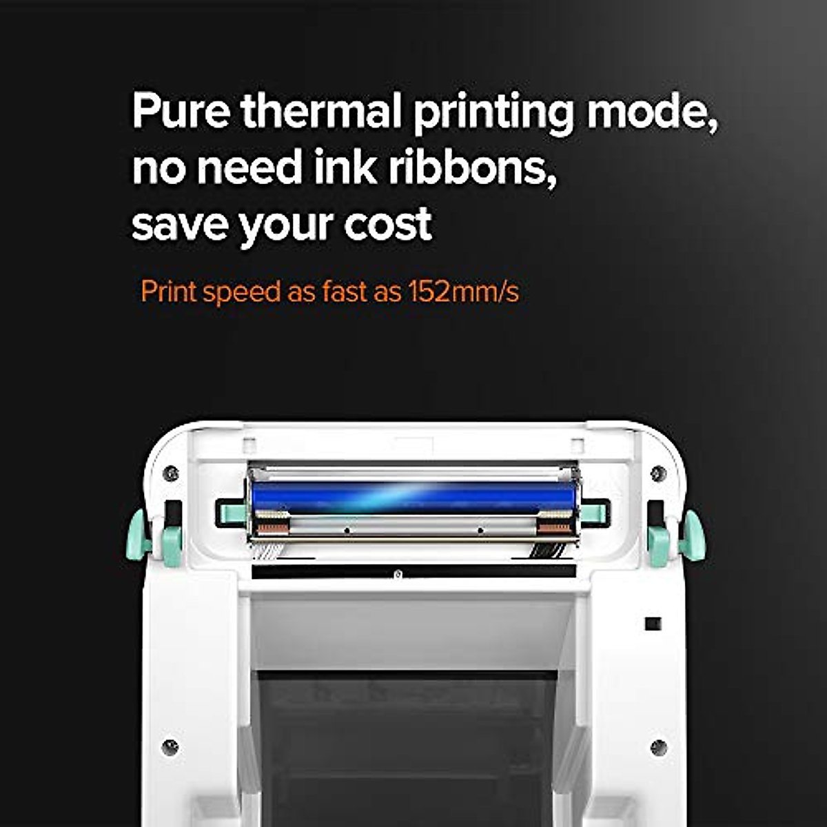 Fangtek Shipping Label Printer - Direct Thermal High Speed Printer - Compatible with Amazon, Ebay, Etsy, Shopify - 4×6 Label Printer & Multifunctional Printing
