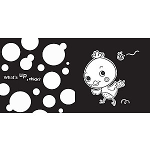 Hello, Baby Animals: A Black-and-White Board Book for Babies That Helps Visual Development (High-Contrast Books)