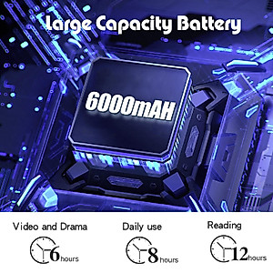 SHYEKYO Kids Tablet, 2MP 8MP Dual Camera 10 Inch HD IPS Screen 2GB RAM 32GB ROM Children Tablet Eye Protection Quad Core for Study (US Plug)