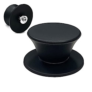 2 Pcs Universal Silicone Pot, Pan Lid Replacement Knob, Compatible with rival Crockpot Replacement Parts Heat Resistant Pan Lid Holding Handles, Dishwasher Safe, Free BPA