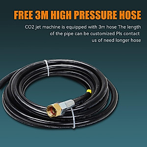 MOKA SFX Mini CO2 Handheld Blaster, CO2 Jet Machine Night Club DJ Hand CO2 Cannon