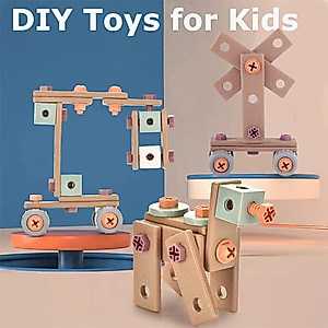 Kids Tools Set, SWGIEEI 144 PCS Toddler Tool Box with Tools & Electronic Toy Drill, Pretend Play Toddler Tolls, Toy Tools for Kids Boys Girls Ages 3,4,5,6,7,8 Years Old