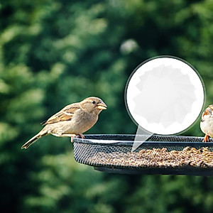 POPETPOP 100 Pieces Cage Liners for Birds, Bird Cage Liner Papers, Bird Cages Cushion Pad for Parrot, Parakeet, Conure, Cockatiel Cages Reptile Aquariums Dog Kennel