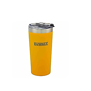 DEWALT Stainless Steel Tumbler, Yellow, 20 Ounce, 1 Count (Pack of 1)