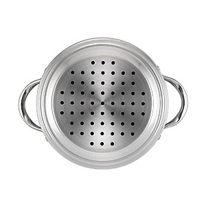 Anolon Classic Stainless Steel Universal Covered Steamer Insert